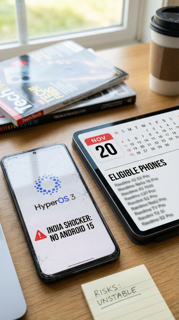 HyperOS 3 India Shocker: No Android 15 Devices for 3.1 Update – Nov 20 ...